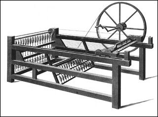 1764 se crea primera maquina de hilar. La rueca, máquina de hilar ...